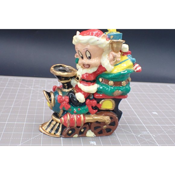 Holiday | Looney Tunes Porky Pig Riding Train With Presents Christmas ...